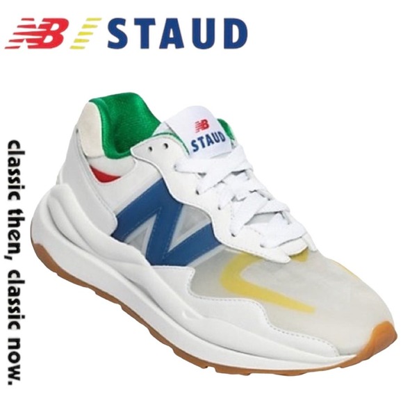 STAUD | Shoes | New Balance X Staud 574 Sneakers | Poshmark